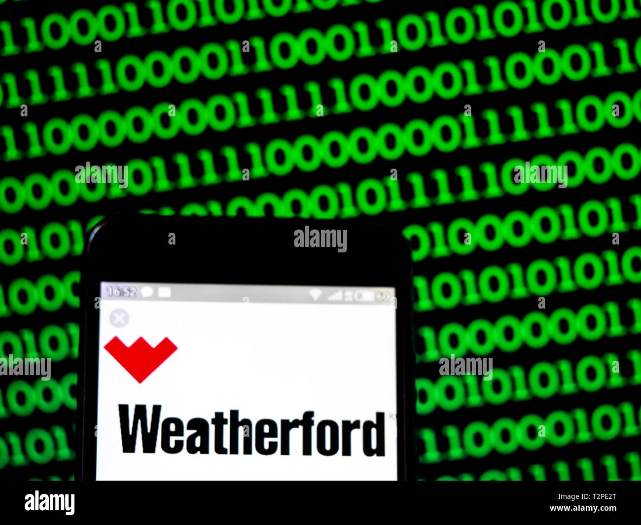 Weatherford international logo hi-res stock photography and images - Alamy