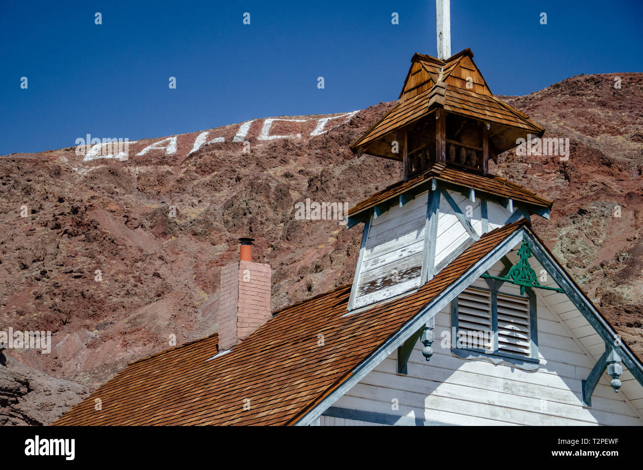 Calico is a former silver mining town which is now a ghost town. Here ...