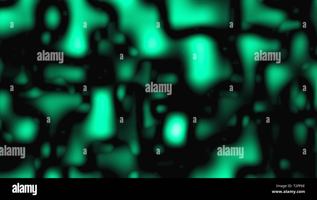 Flowing plasma abstraction - close up view with blurring, 3d rendering ...