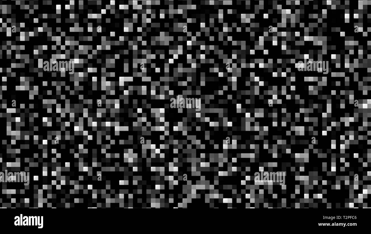 Small squarte simple blocks of computer generated mosaic, 3d rendering ...