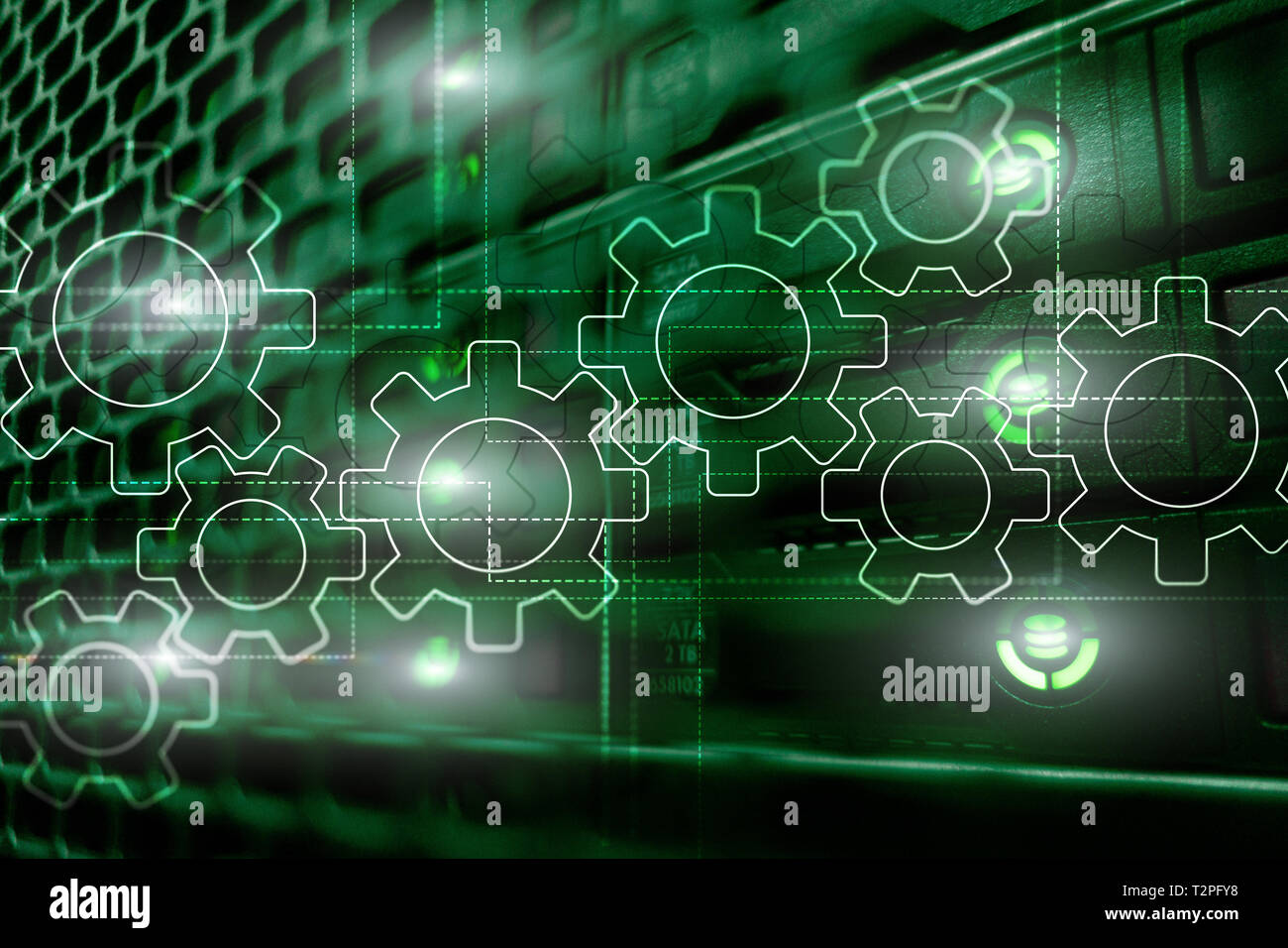 Gears mechanism, digital transformation, data integration and digital ...