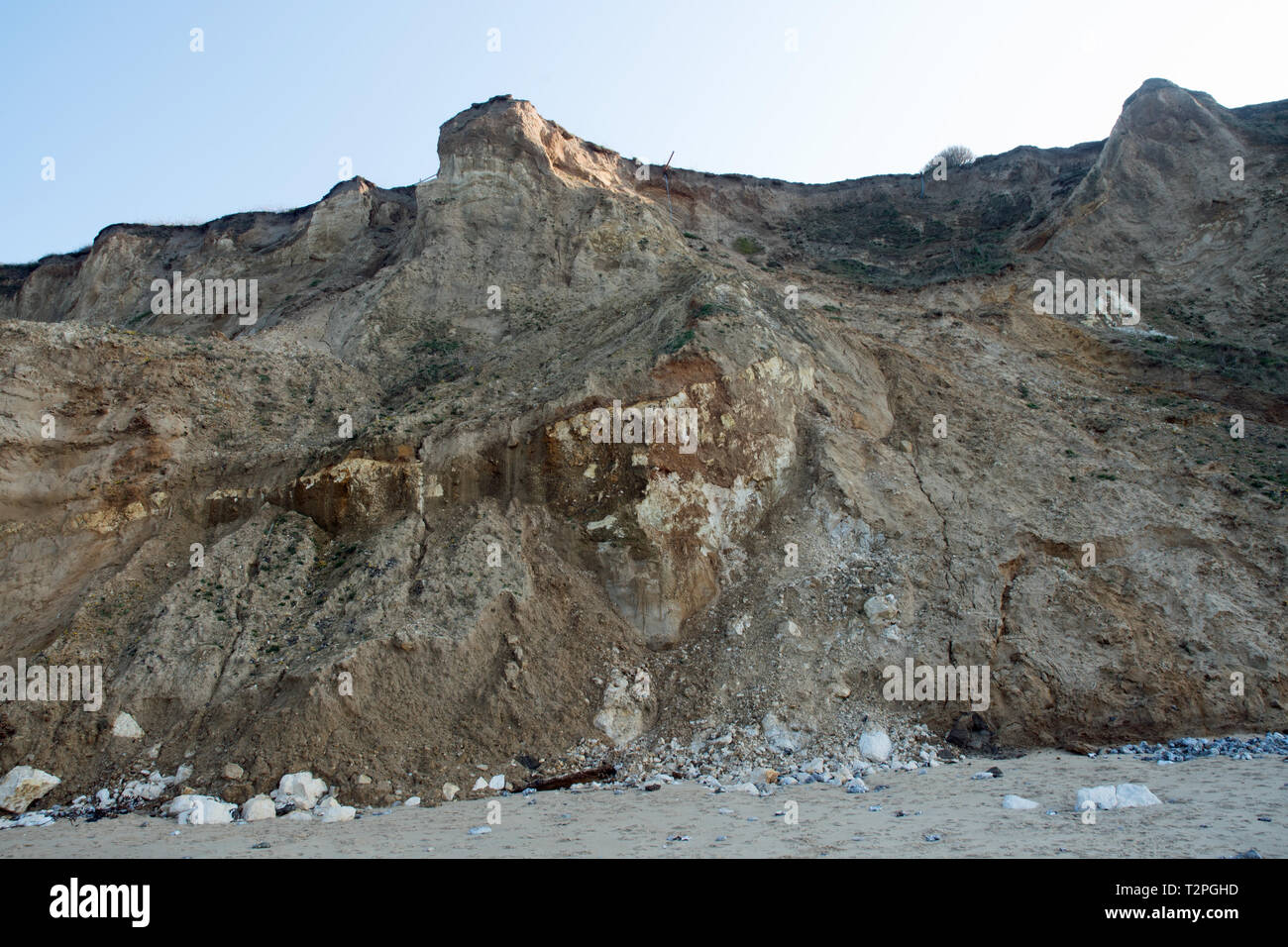 The cliffs between East and West Runton, Norfolk, UK Stock Photo - Alamy