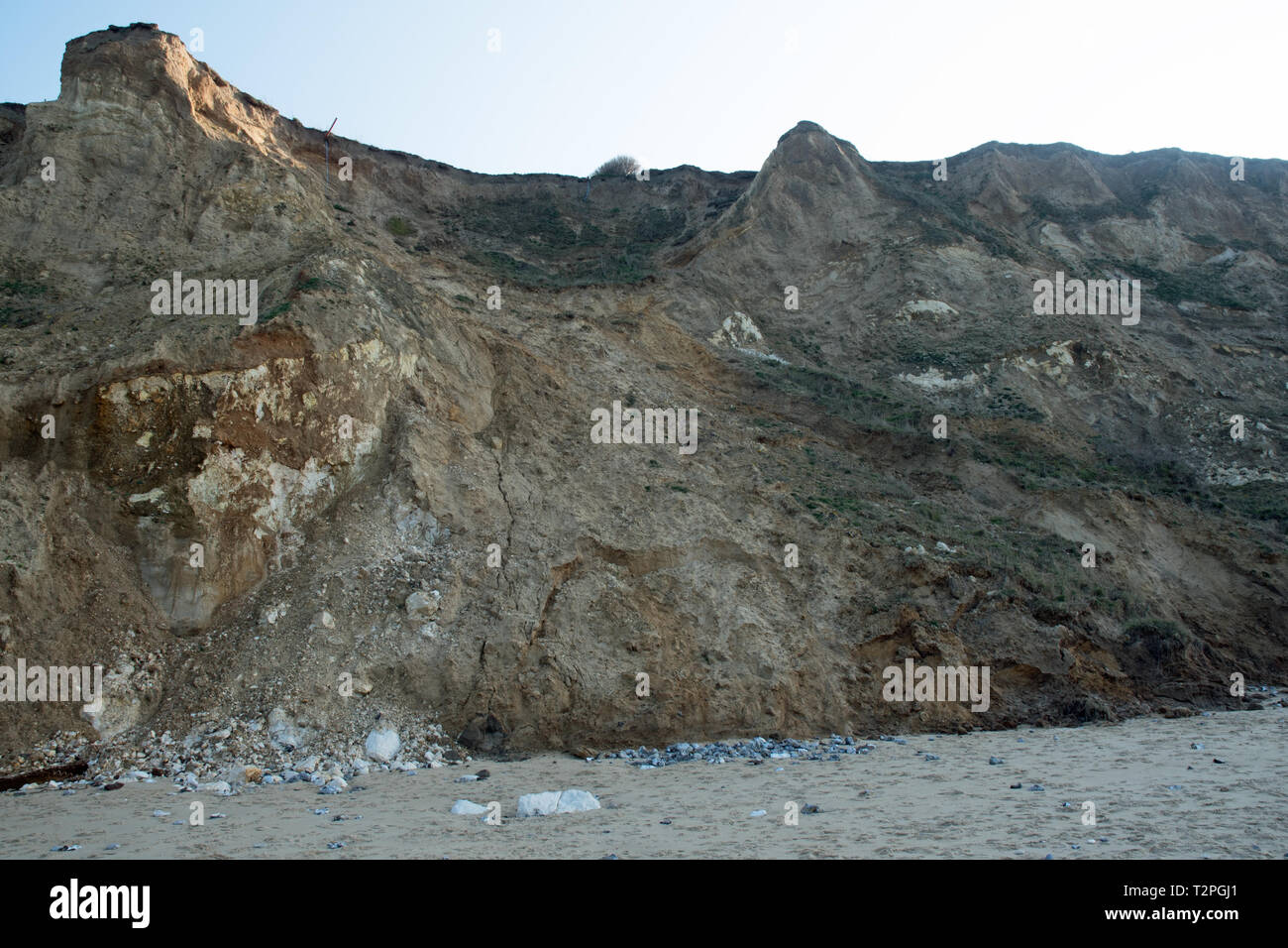 The cliffs between East and West Runton, Norfolk, UK Stock Photo - Alamy