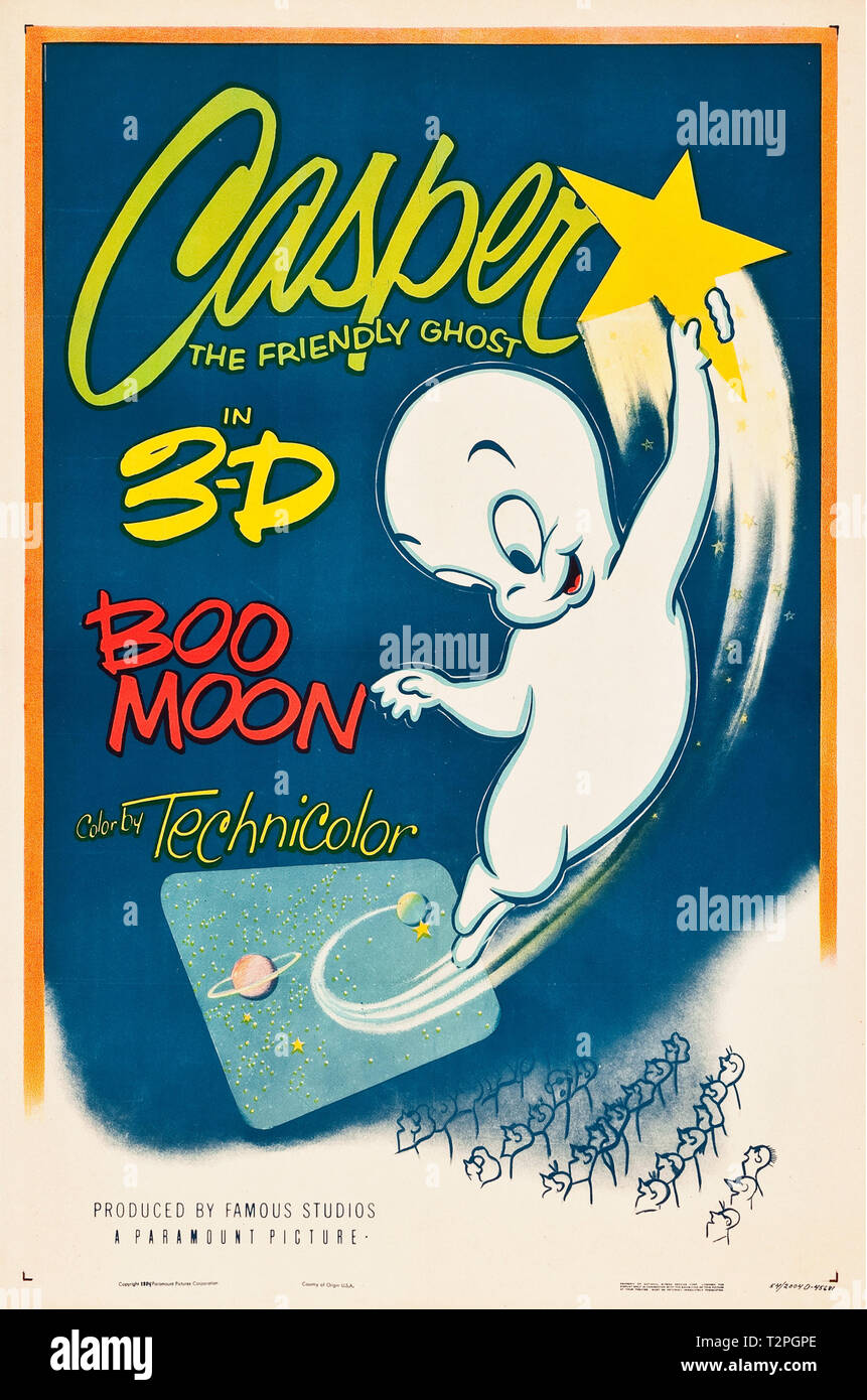 Moon cartoon 1950s hi-res stock photography and images - Alamy