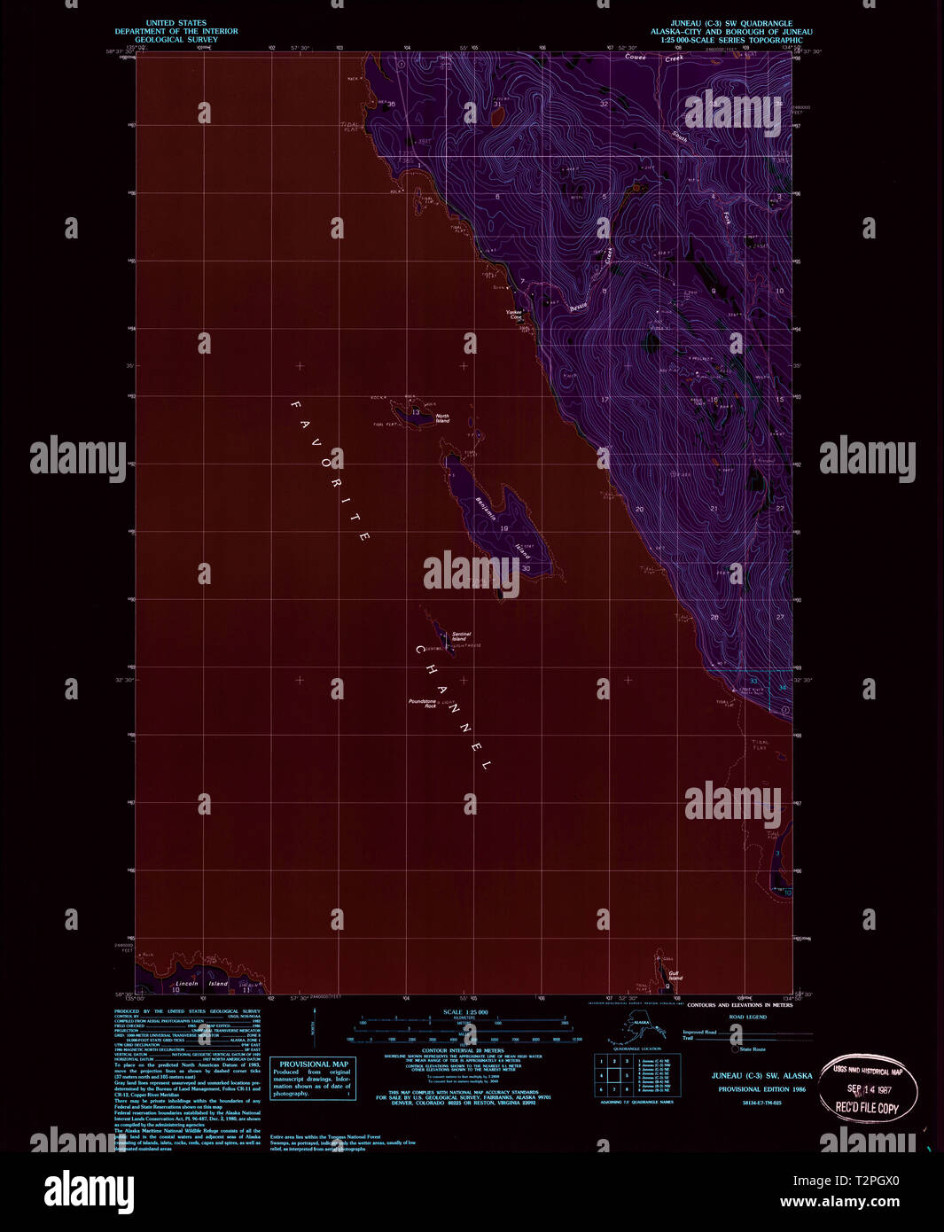 Sw alaska map hi-res stock photography and images - Alamy