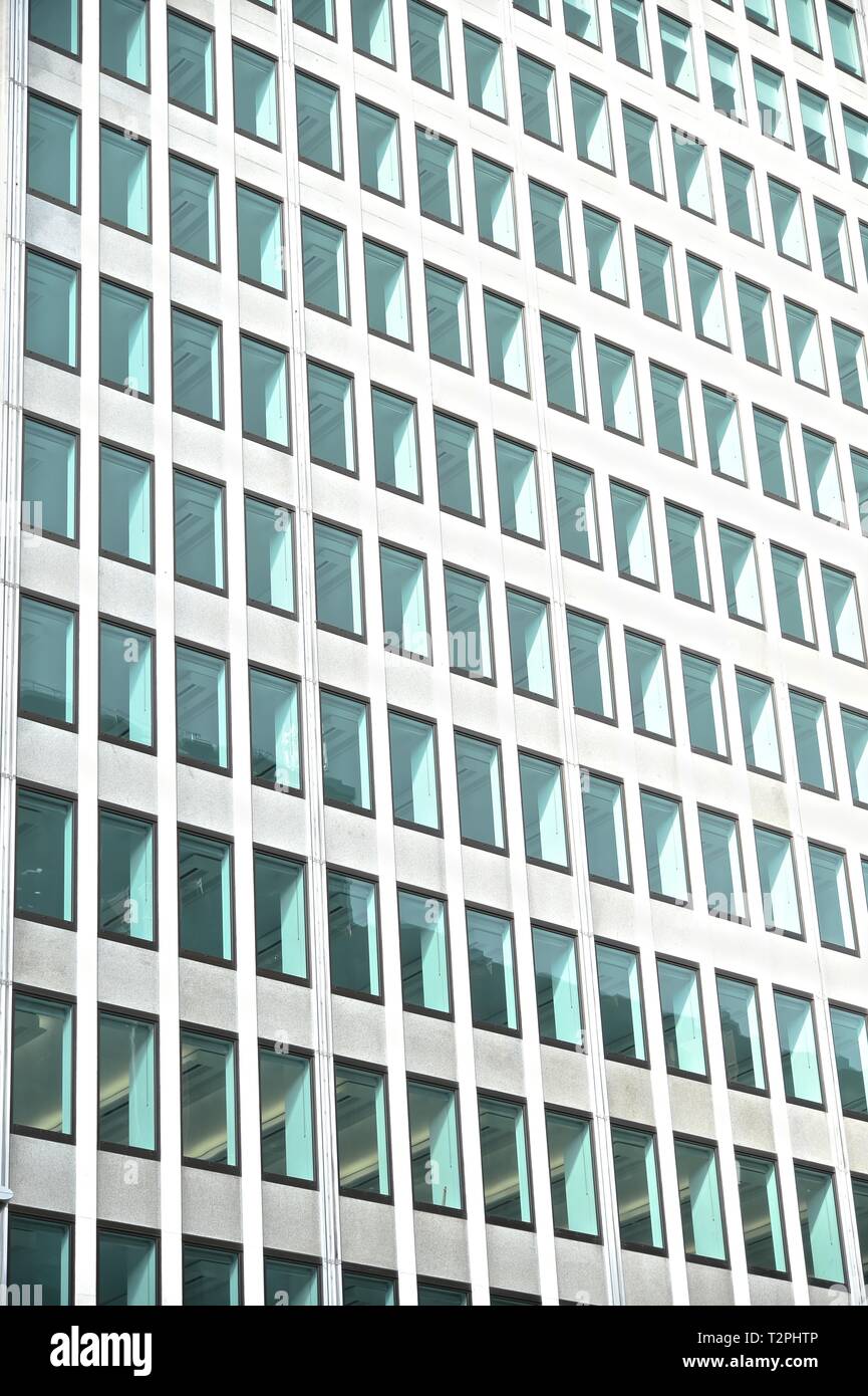 Close up office buildings in London Stock Photo - Alamy