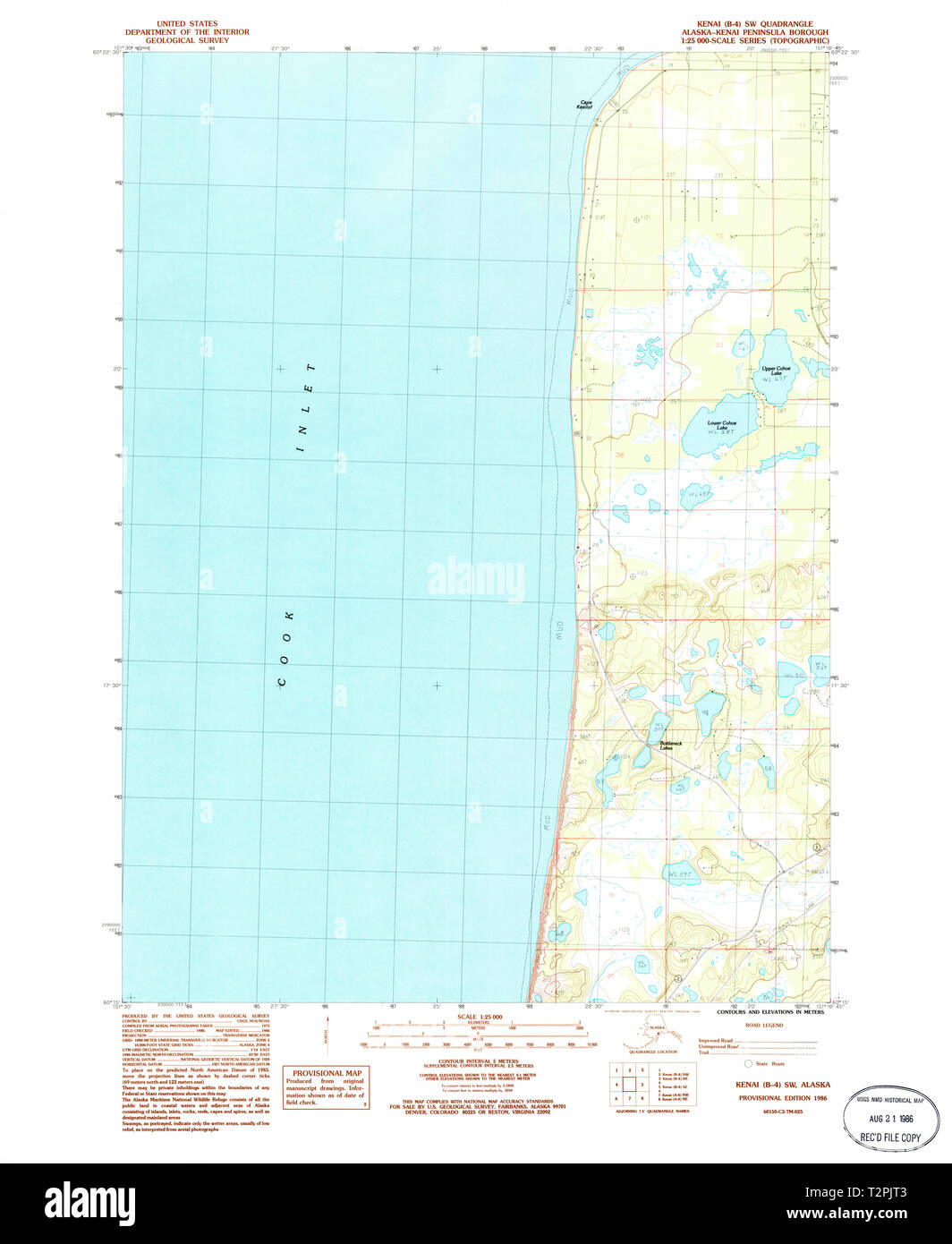 Sw alaska map hi-res stock photography and images - Alamy