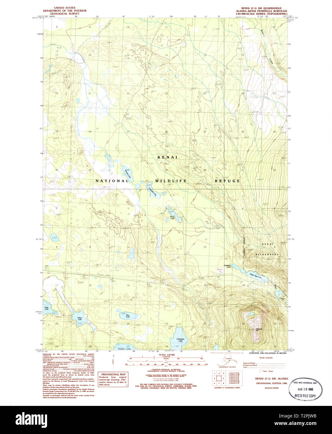 Sw alaska map hi-res stock photography and images - Alamy