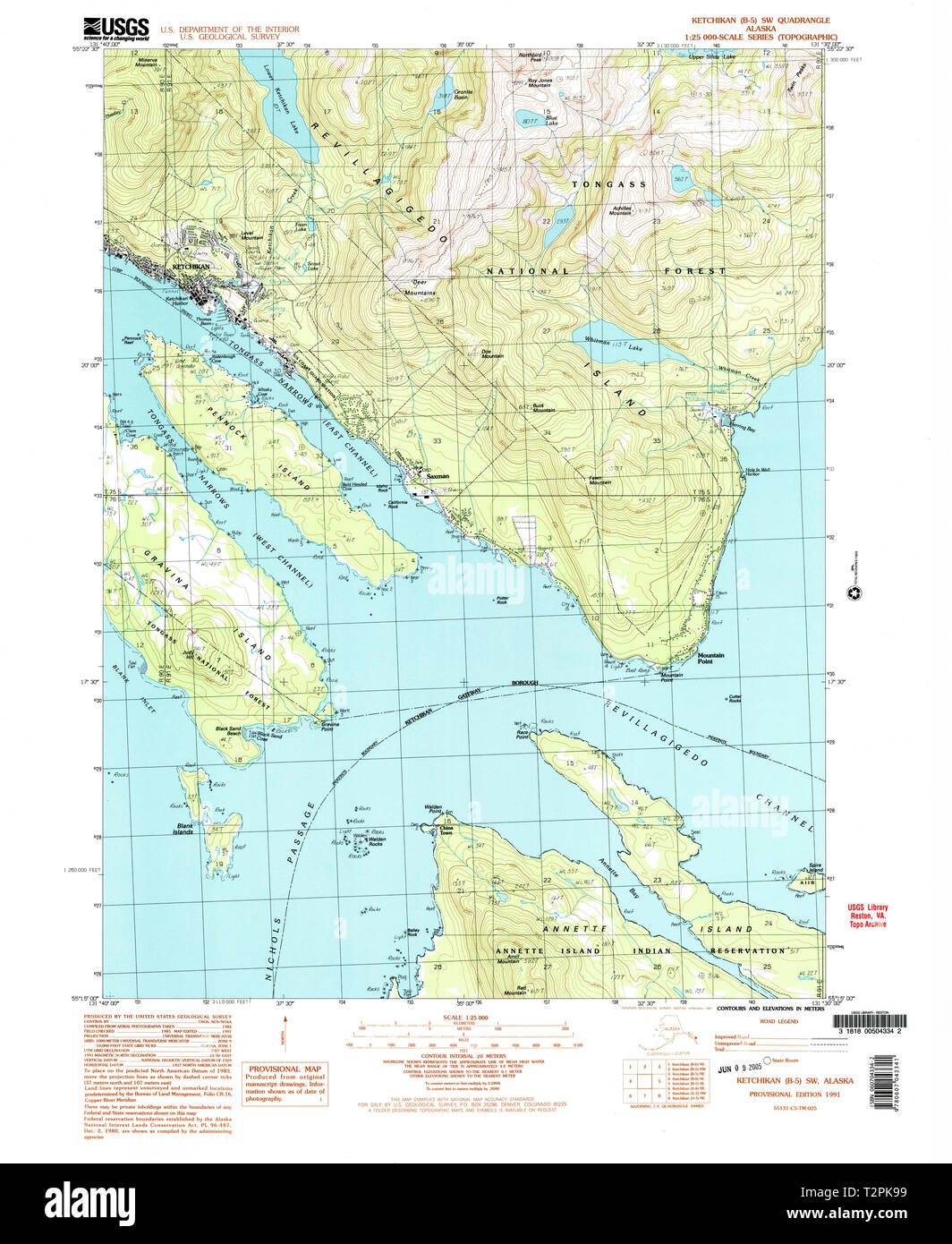 Sw alaska map hi-res stock photography and images - Alamy