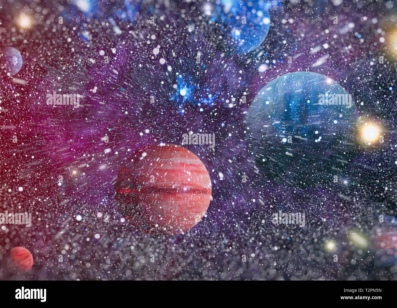 High quality space background. Elements of this image furnished by NASA ...