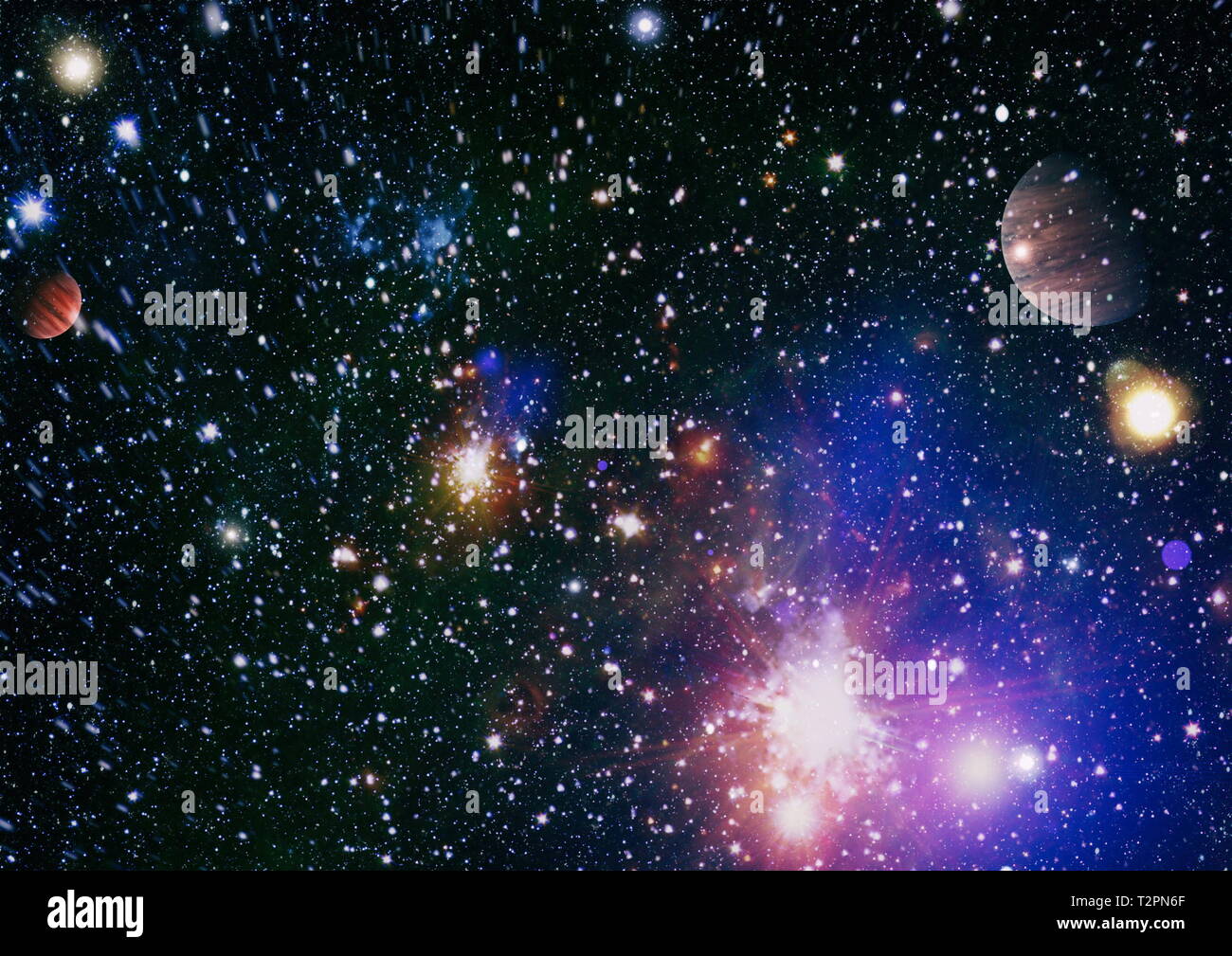 High quality space background. Elements of this image furnished by NASA ...
