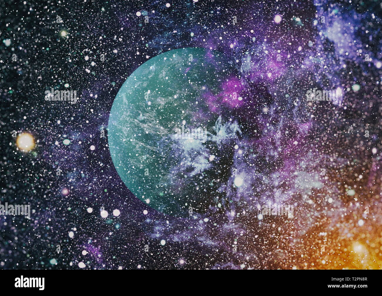 High quality space background. Elements of this image furnished by NASA ...