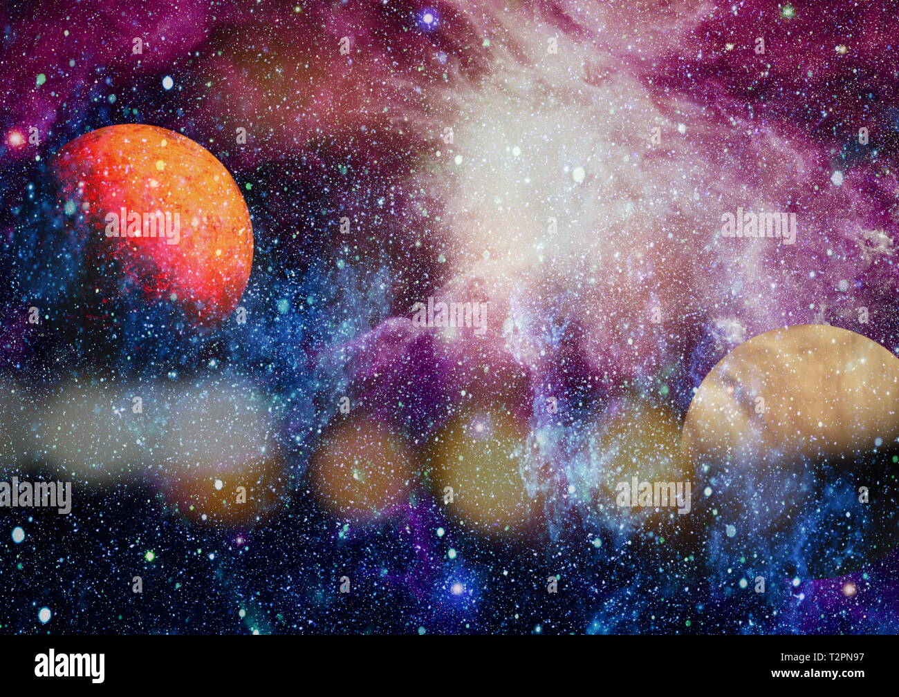 High quality space background. Elements of this image furnished by NASA ...