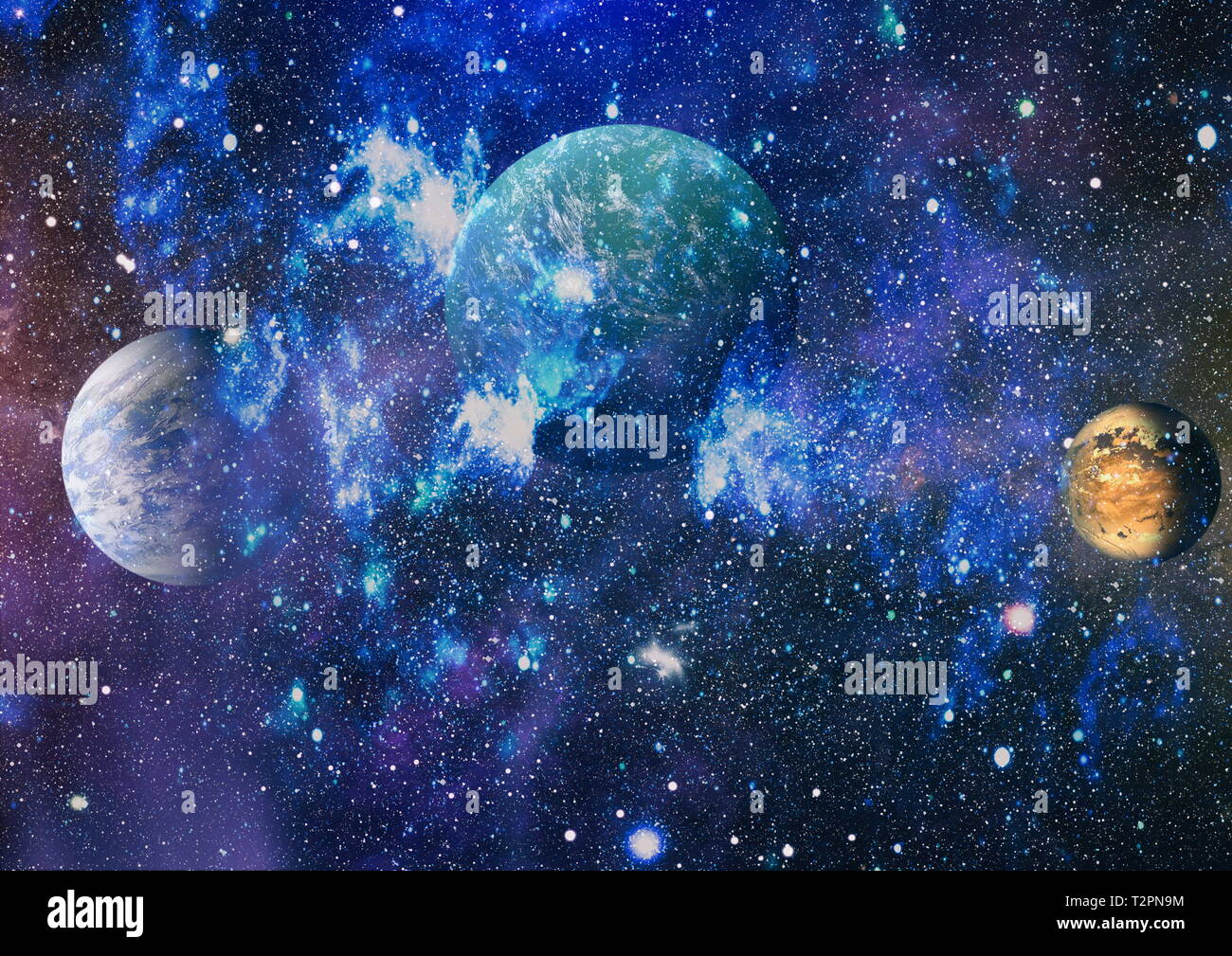 Deep space. High definition star field background Stock Photo - Alamy