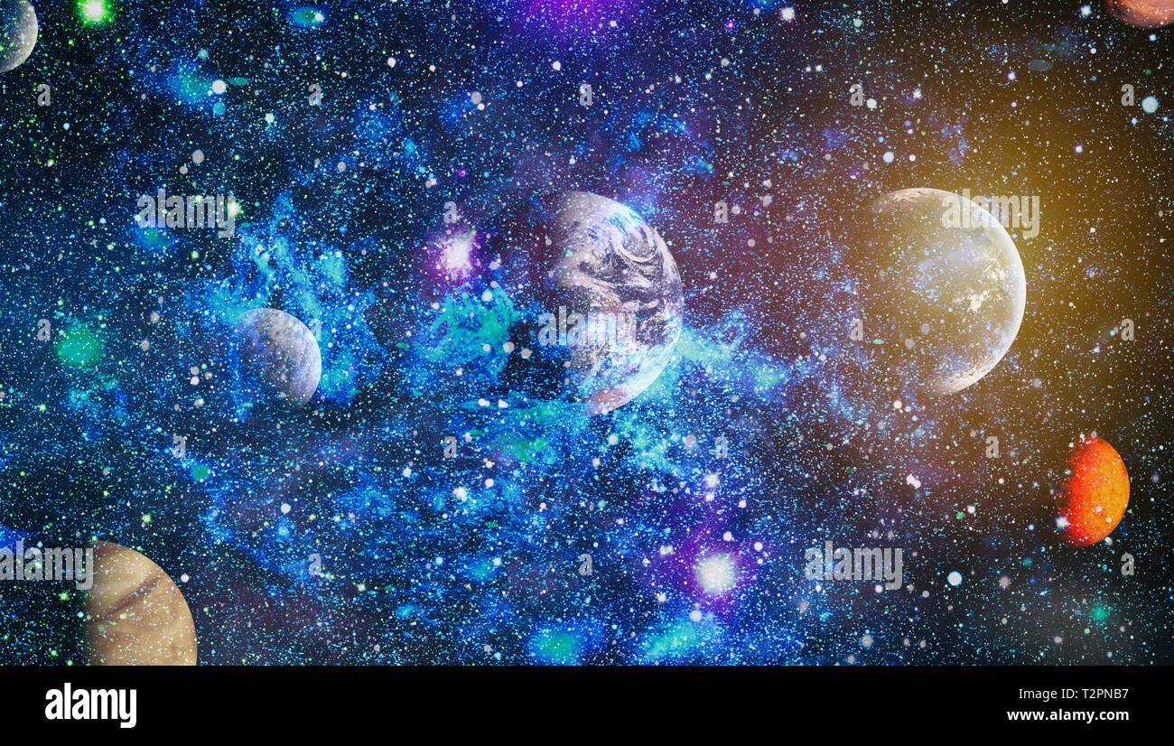 High quality space background. Elements of this image furnished by NASA ...