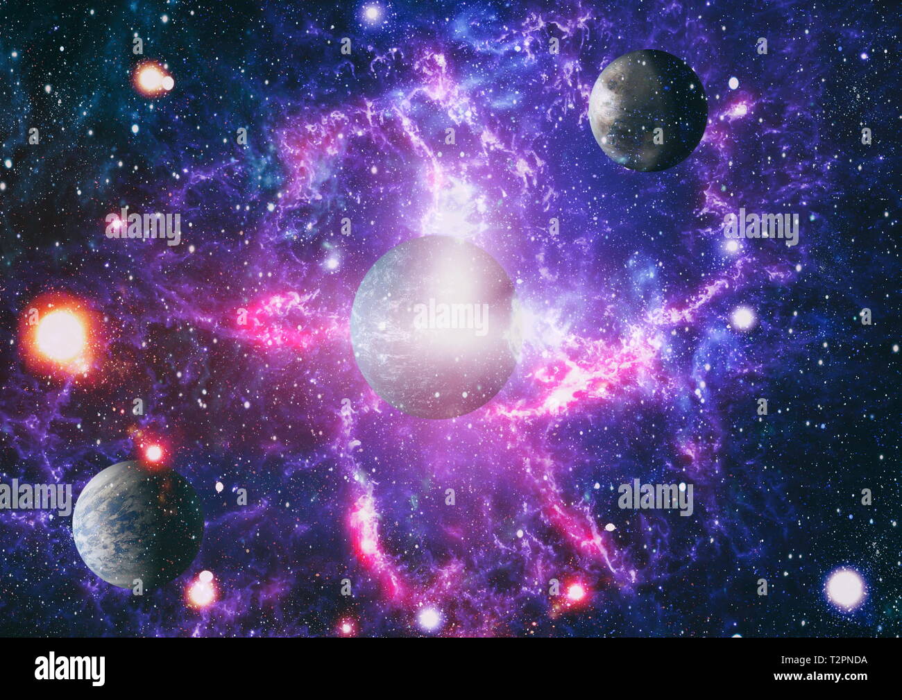 Deep space. High definition star field background Stock Photo - Alamy