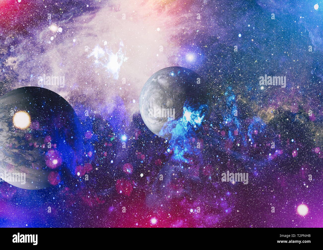 High quality space background. Elements of this image furnished by NASA ...