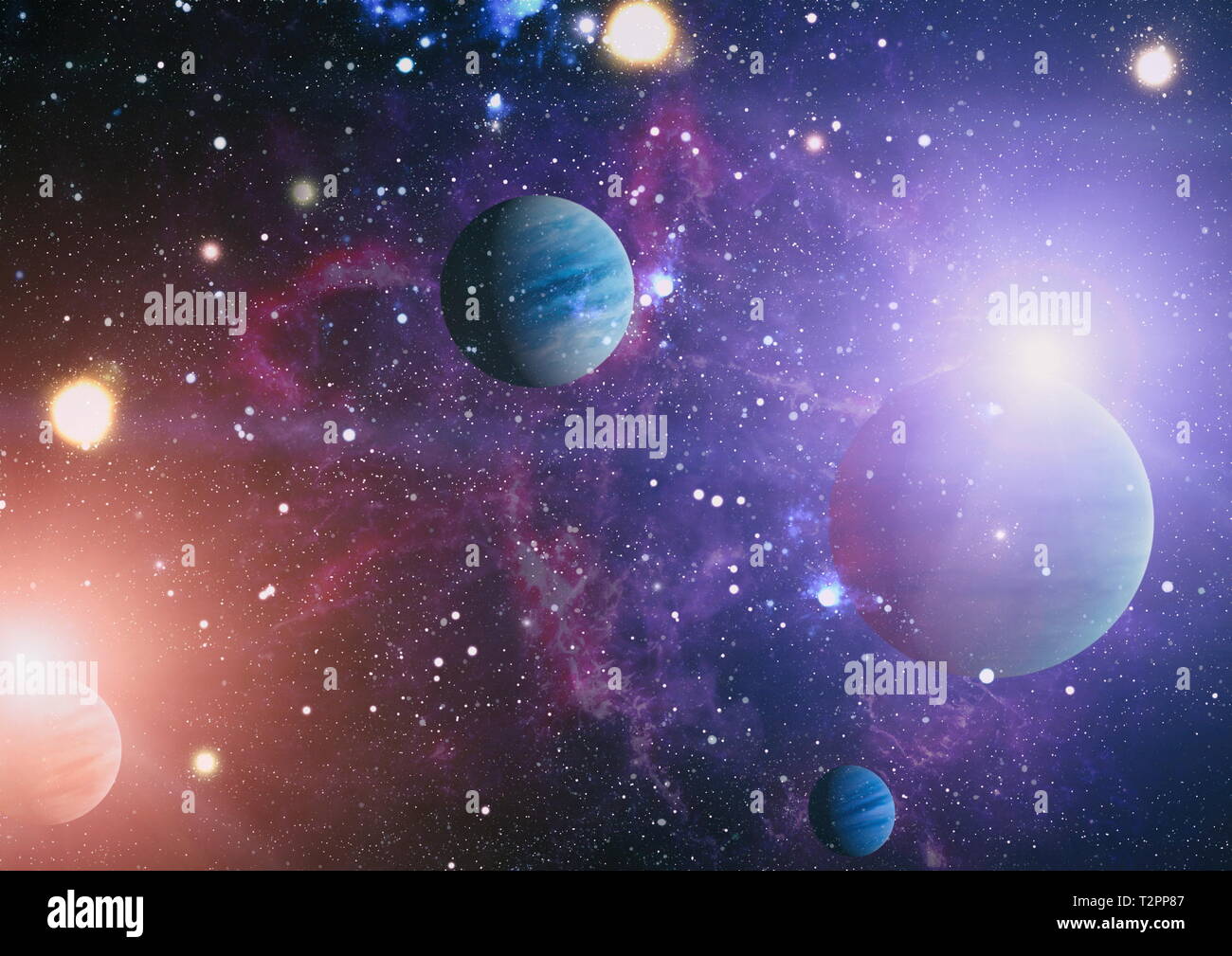 High quality space background. Elements of this image furnished by NASA ...
