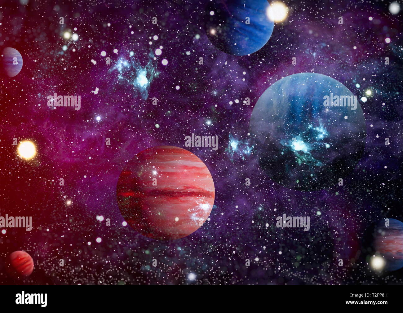 High quality space background. Elements of this image furnished by NASA ...