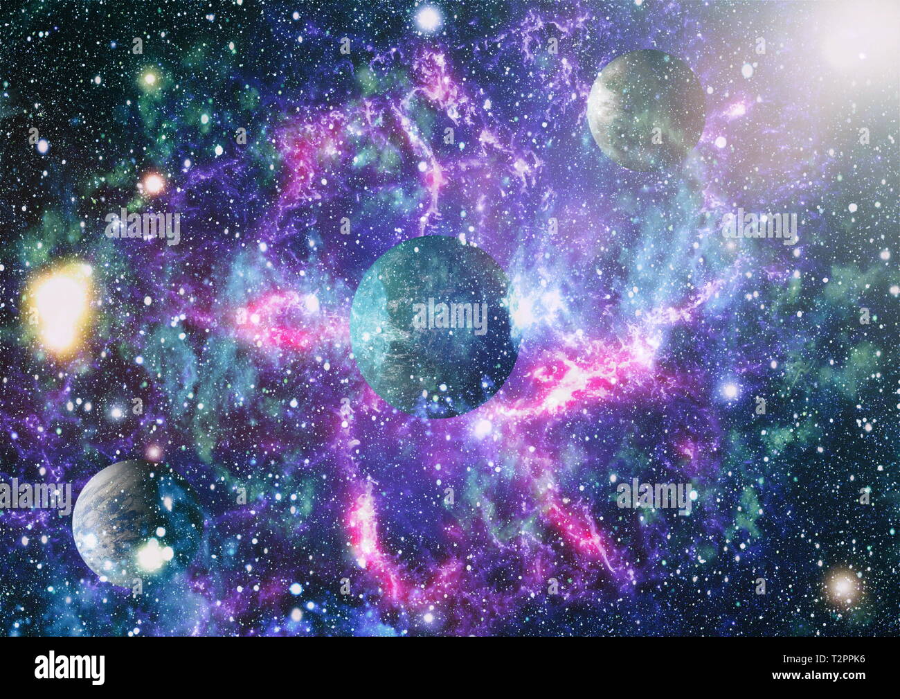 High quality space background. Elements of this image furnished by NASA ...