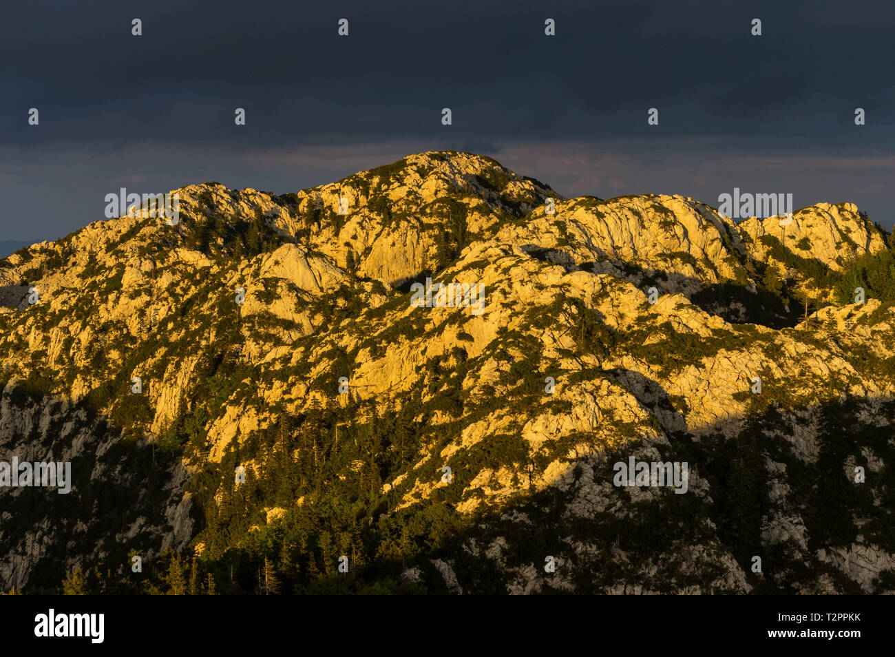 National park Sjeverni Velebit. One of the most beautiful parts of ...