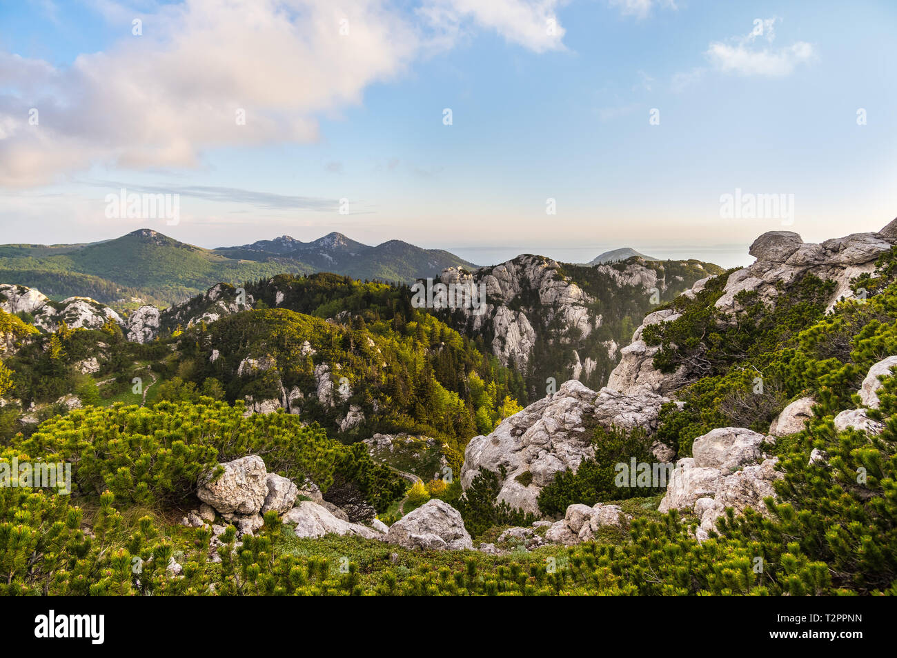National park Sjeverni Velebit. One of the most beautiful parts of ...