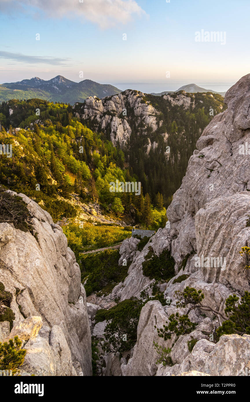 National park Sjeverni Velebit. One of the most beautiful parts of ...