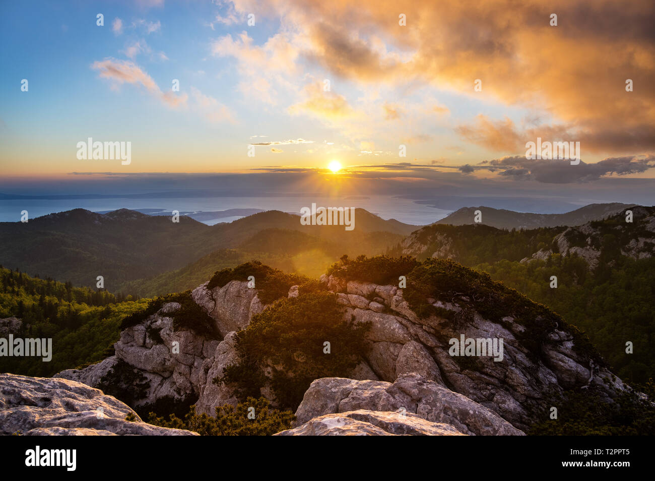 National park Sjeverni Velebit. One of the most beautiful parts of ...