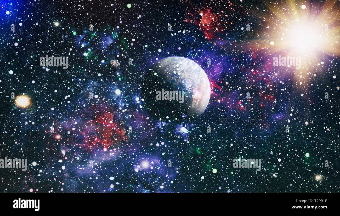 Colorful deep space. Universe concept background. Elements of this ...