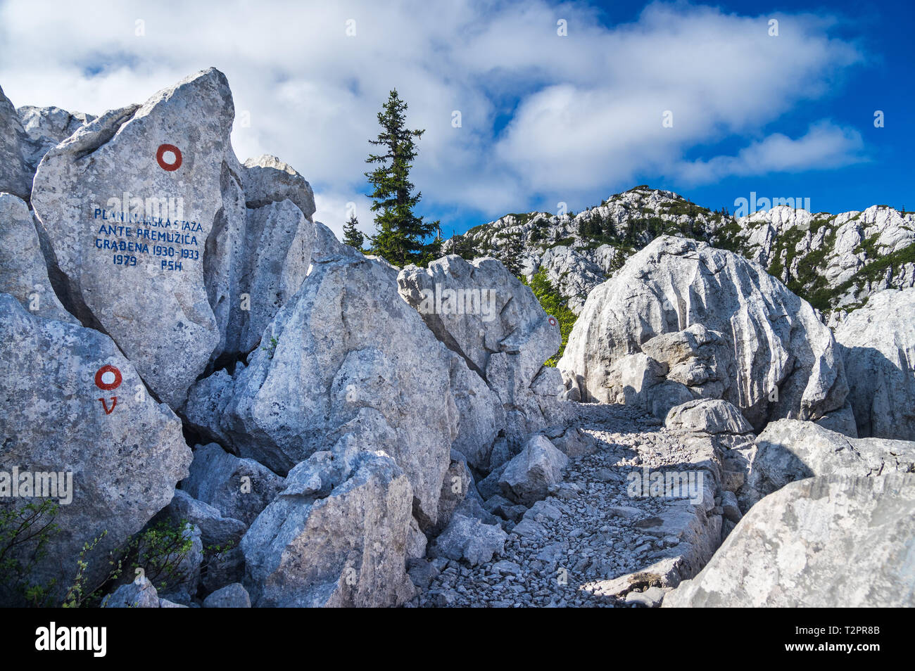 National park Sjeverni Velebit. One of the most beautiful parts of ...