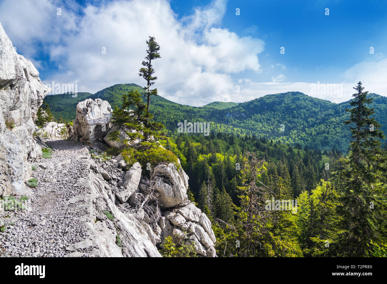 National park Sjeverni Velebit. One of the most beautiful parts of ...