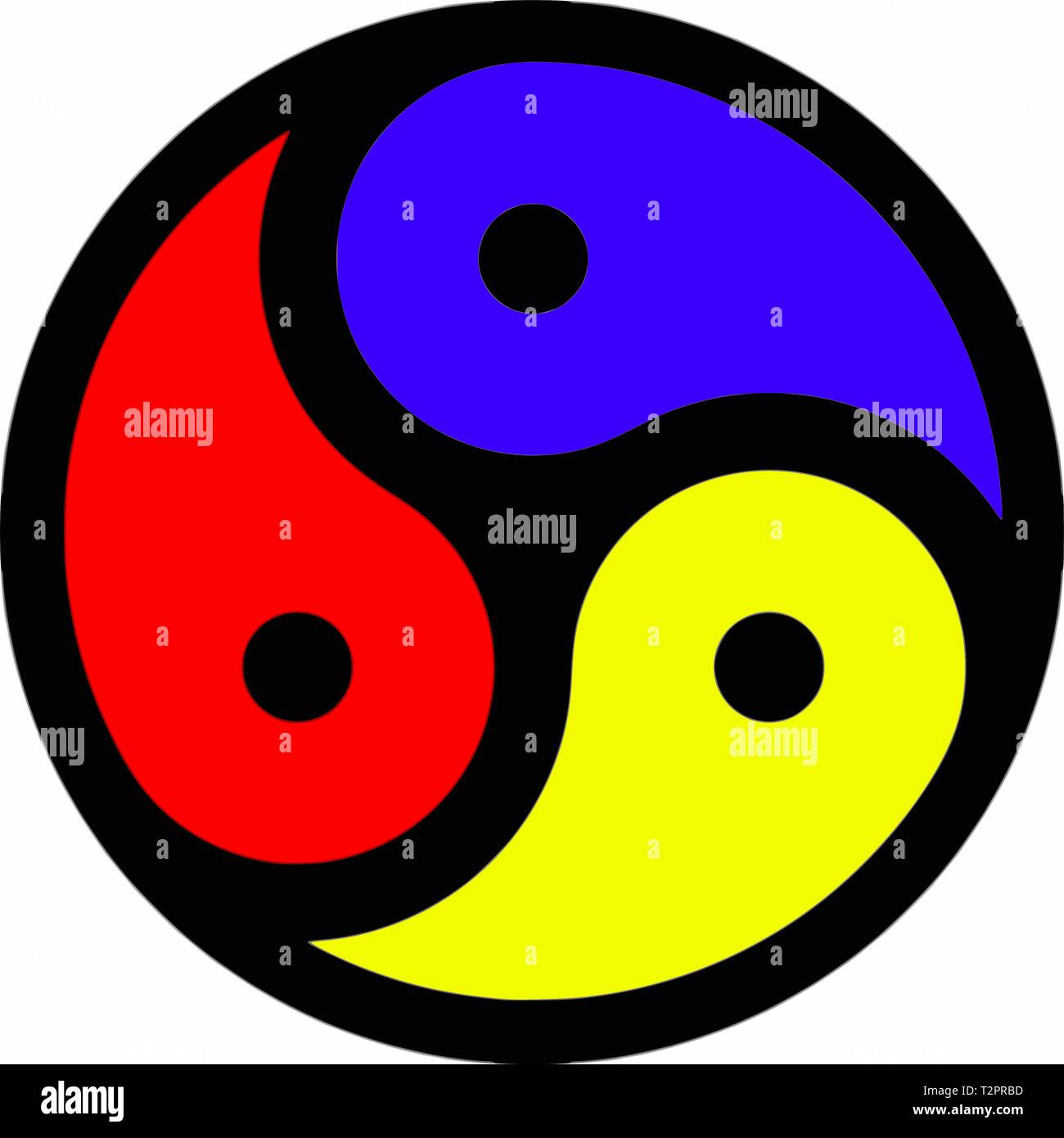 colorful triskelion (triskele Stock Vector Image & Art - Alamy