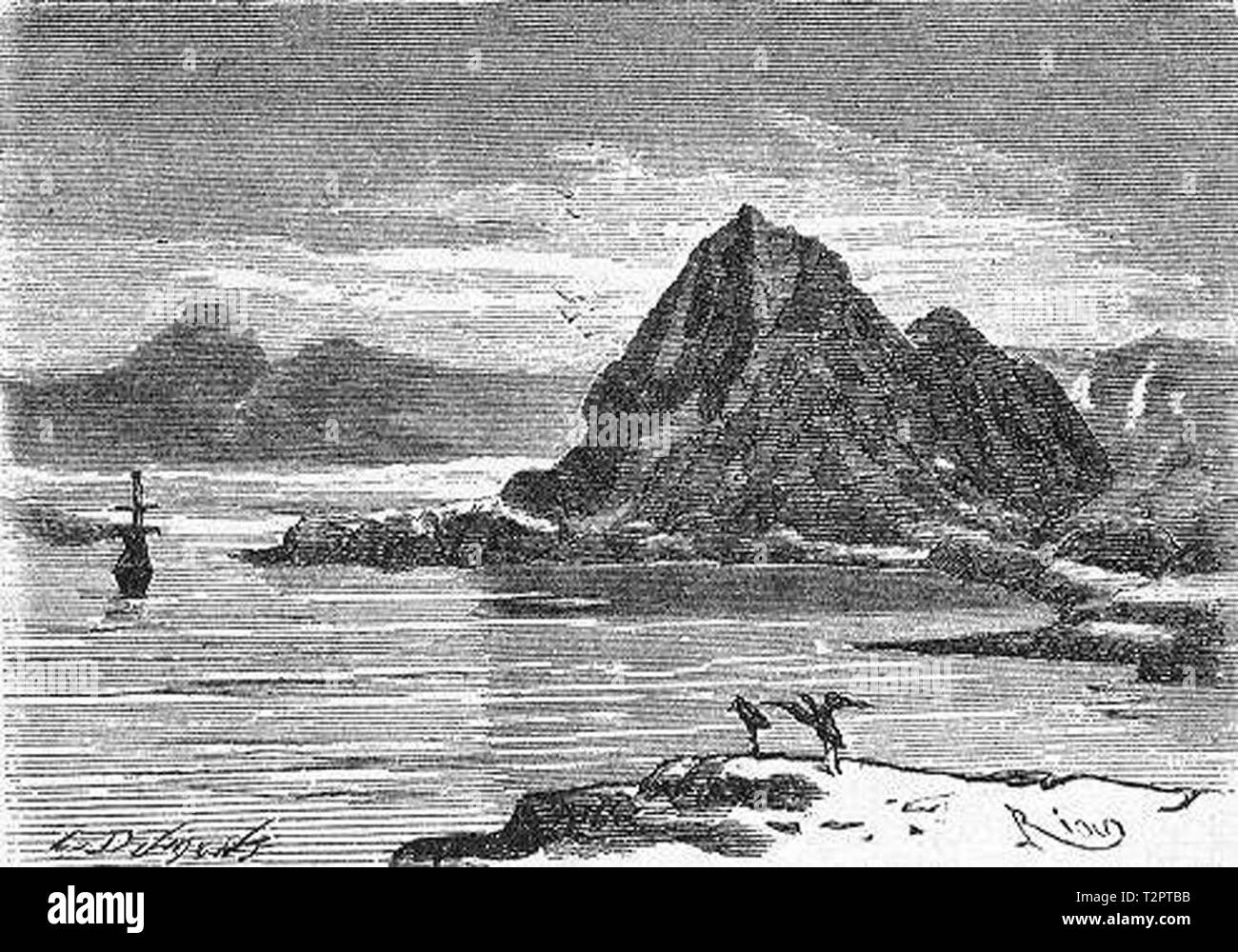 Vintage etching illustration Stock Photo - Alamy