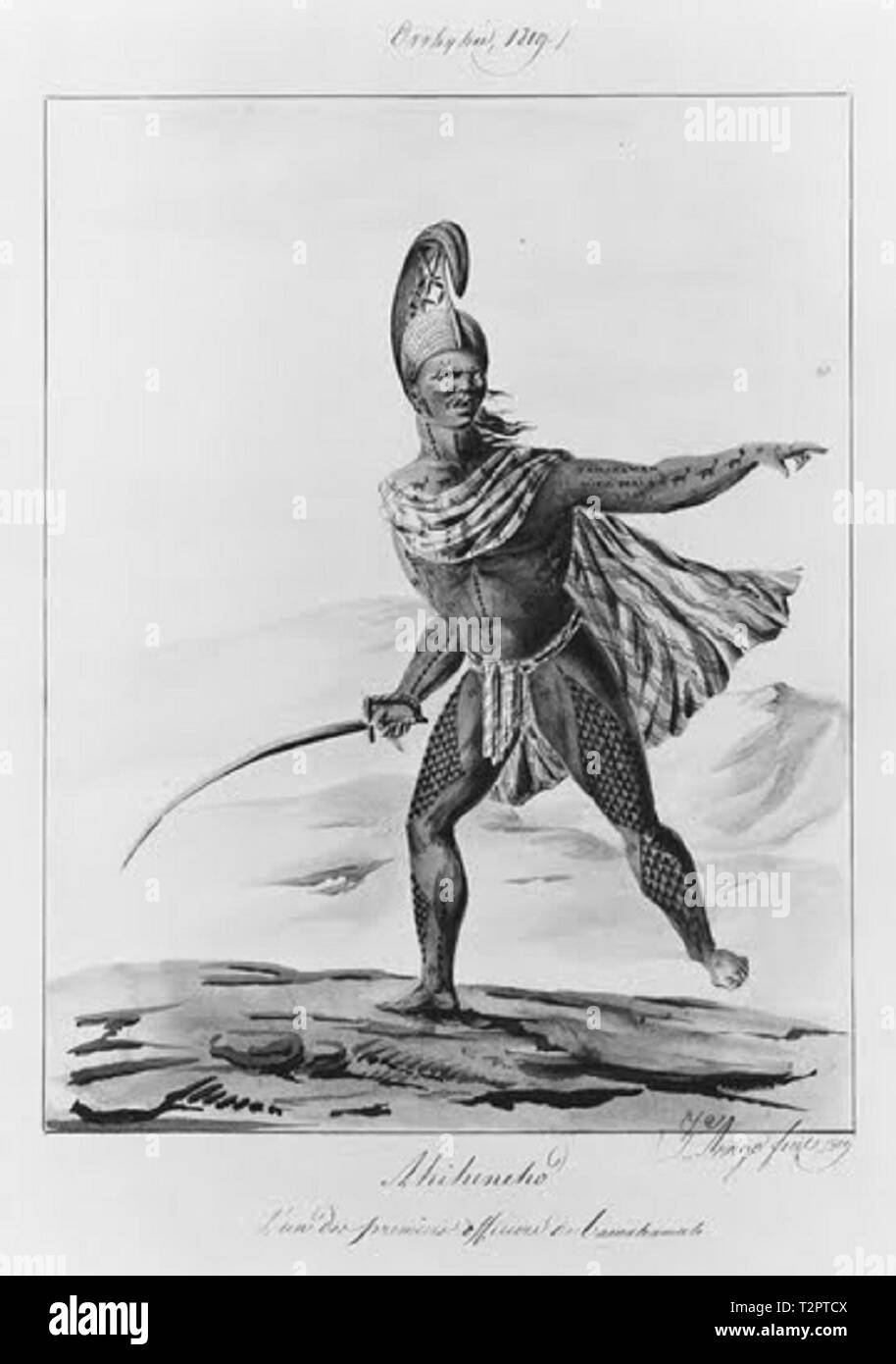 Vintage etching illustration Stock Photo - Alamy