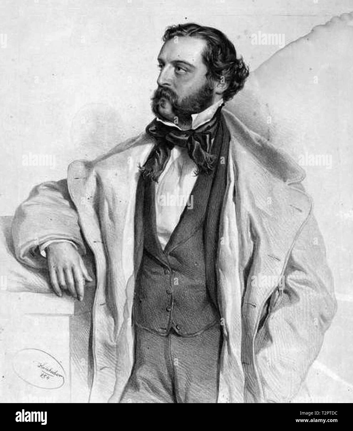 Vintage portrait art Stock Photo - Alamy