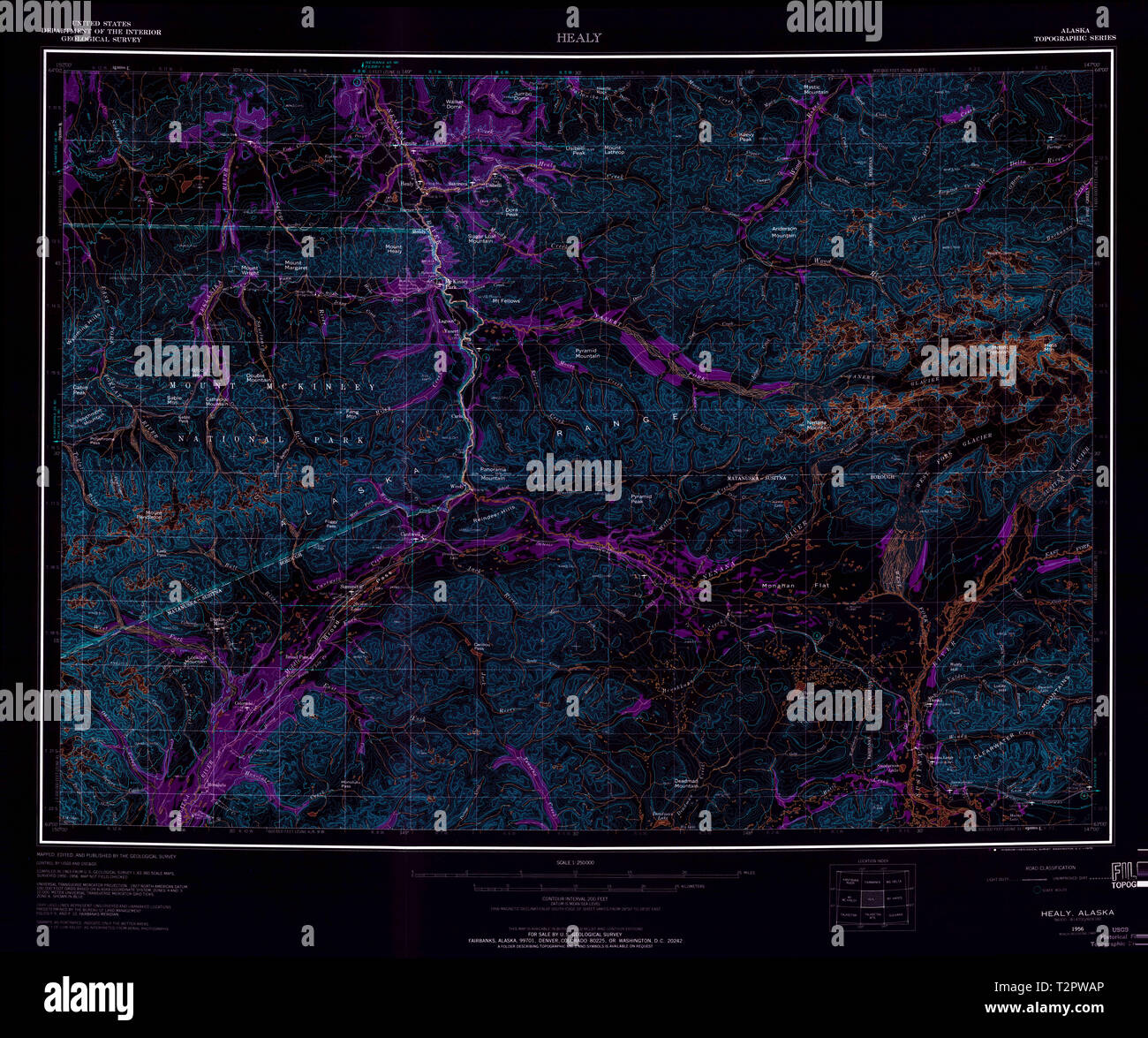 Healy map hi-res stock photography and images - Alamy