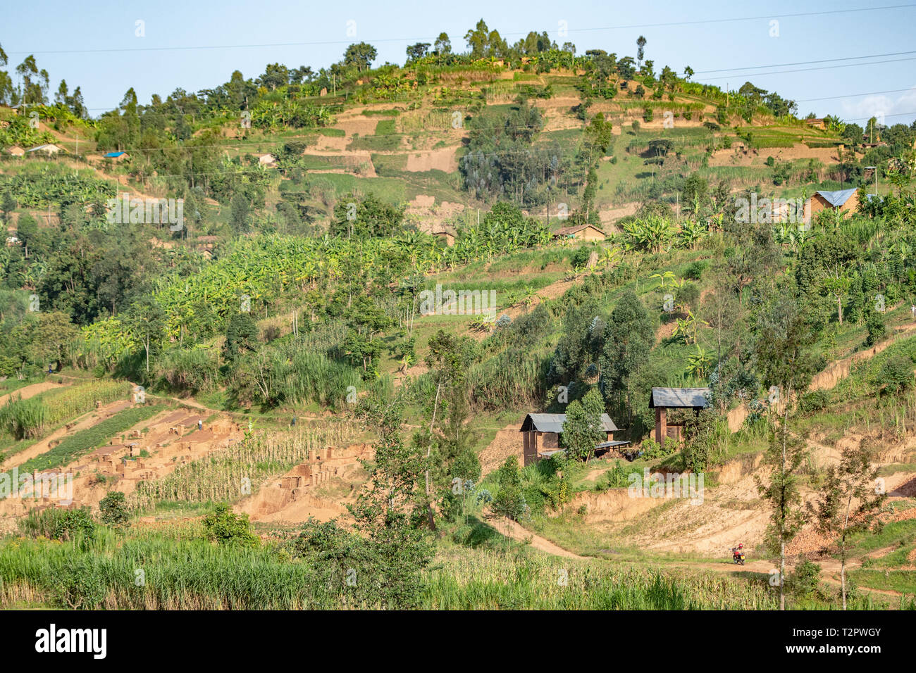 Hilly countryside hi-res stock photography and images - Alamy