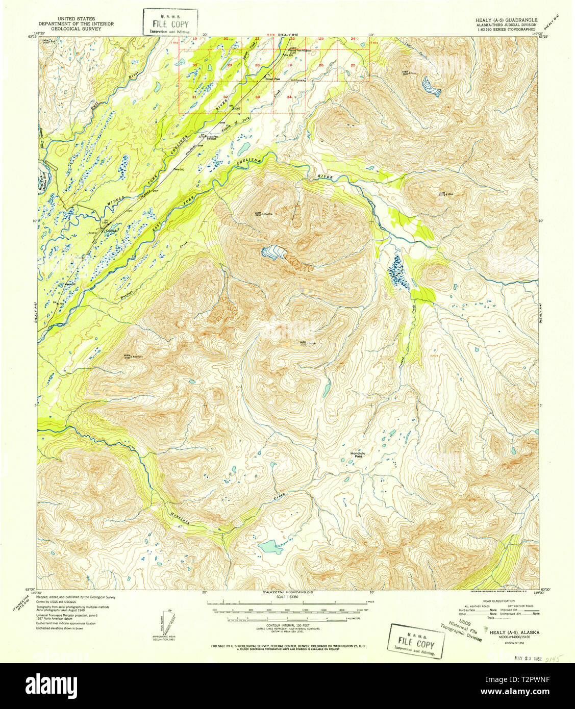 Healy map hi-res stock photography and images - Alamy