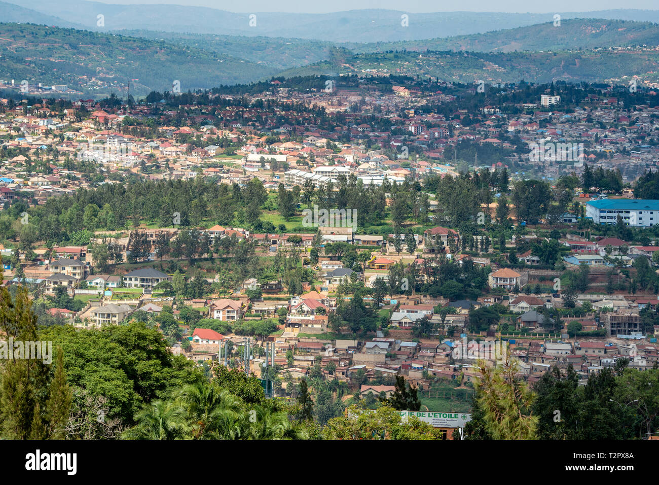 Cityscape of Kigali, the growing capital city of Rwanda Stock Photo - Alamy