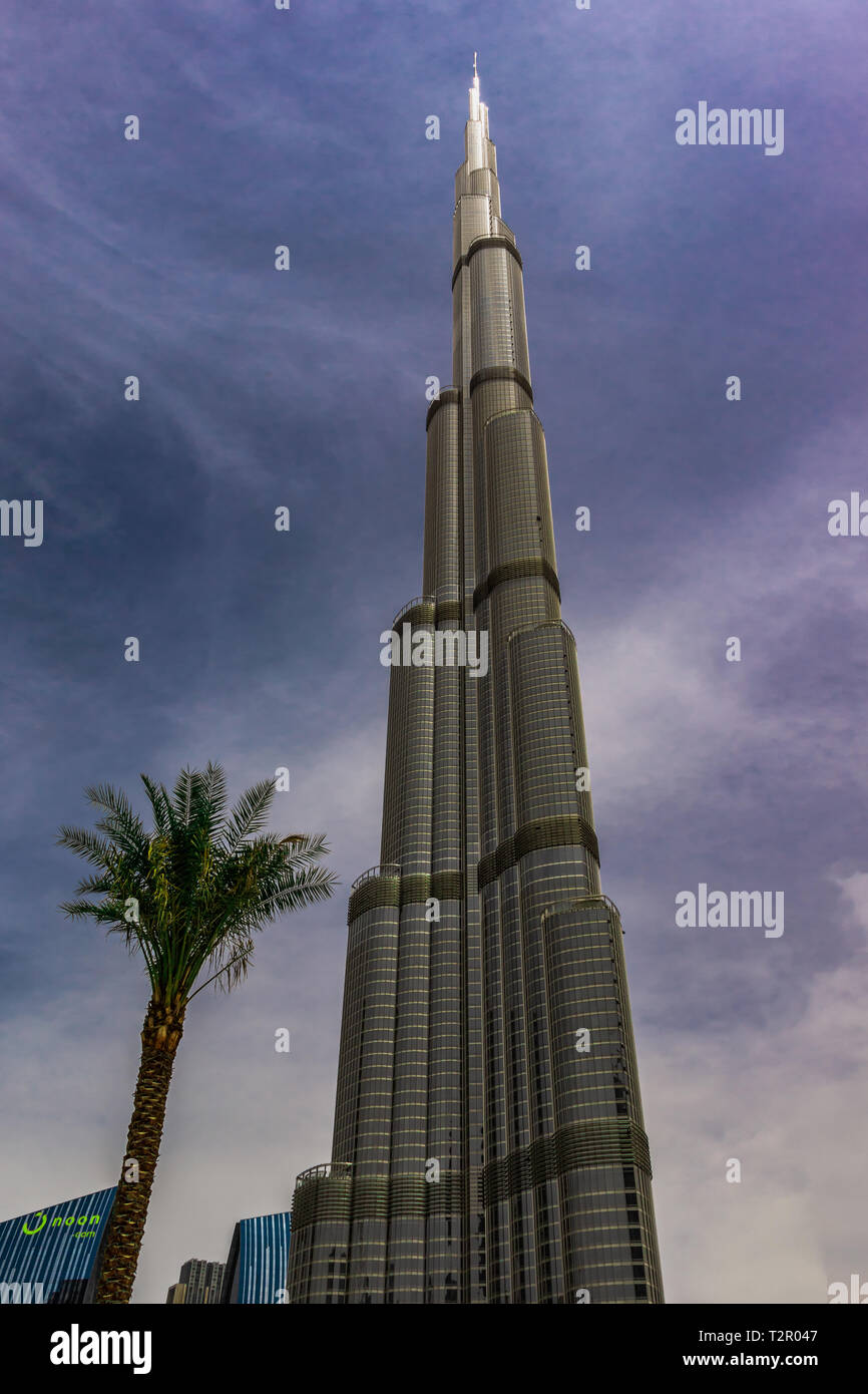 Dubai, United Arab Emirates, Burj Khalifa Stock Photo - Alamy