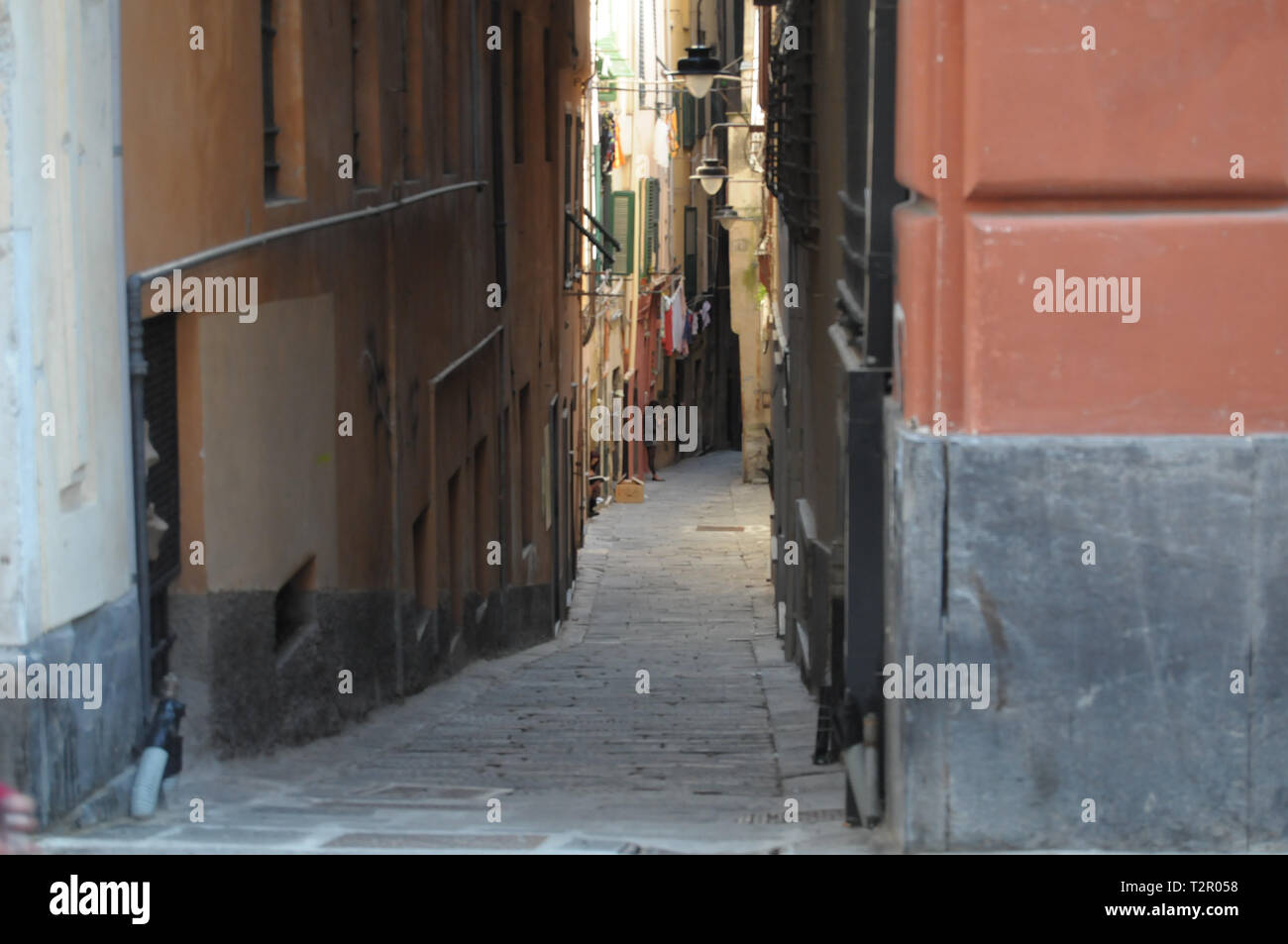 Empty street desert old town hi-res stock photography and images - Alamy