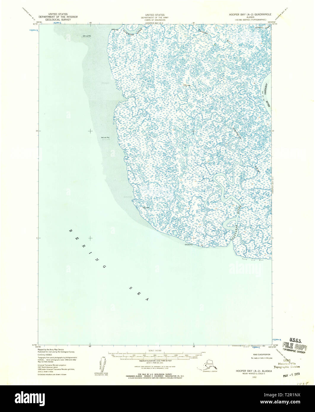 Hooper bay map hi-res stock photography and images - Alamy