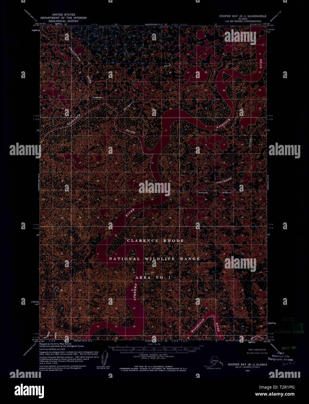 Hooper bay map hi-res stock photography and images - Alamy