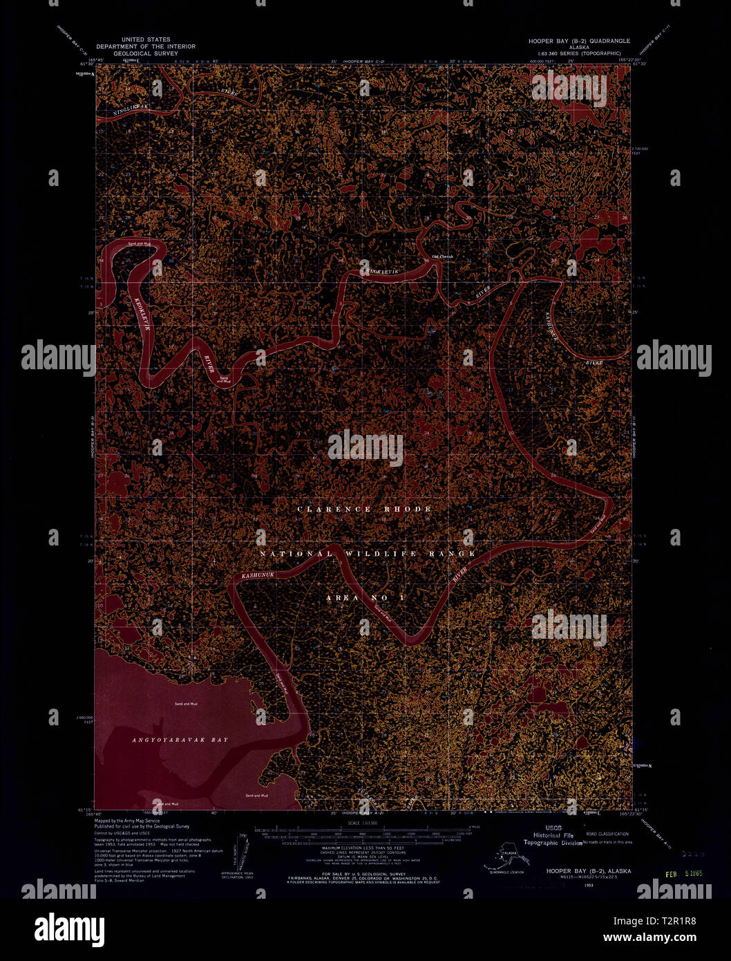 Hooper bay map hi-res stock photography and images - Alamy