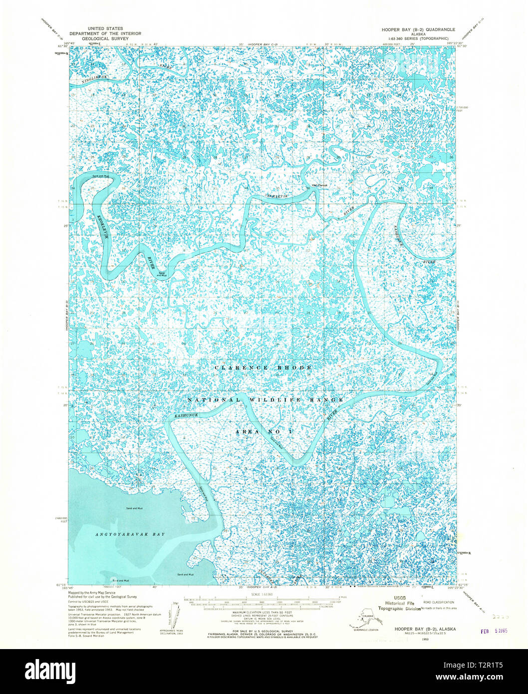 Hooper bay map hi-res stock photography and images - Alamy