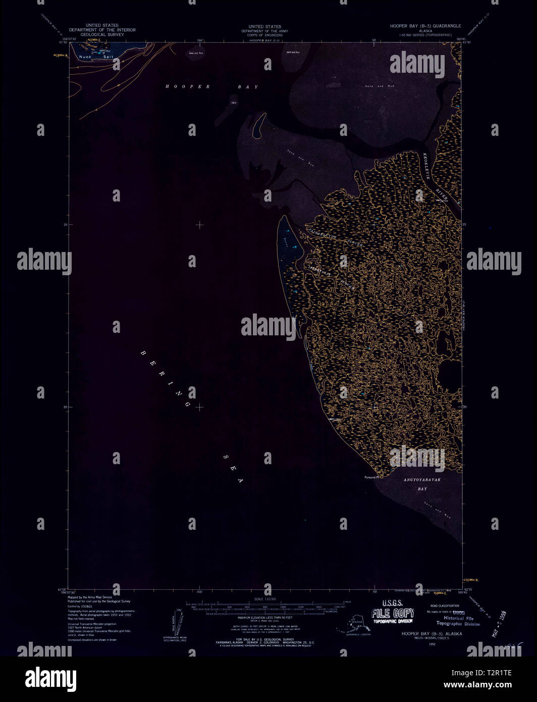 Hooper bay map hi-res stock photography and images - Alamy