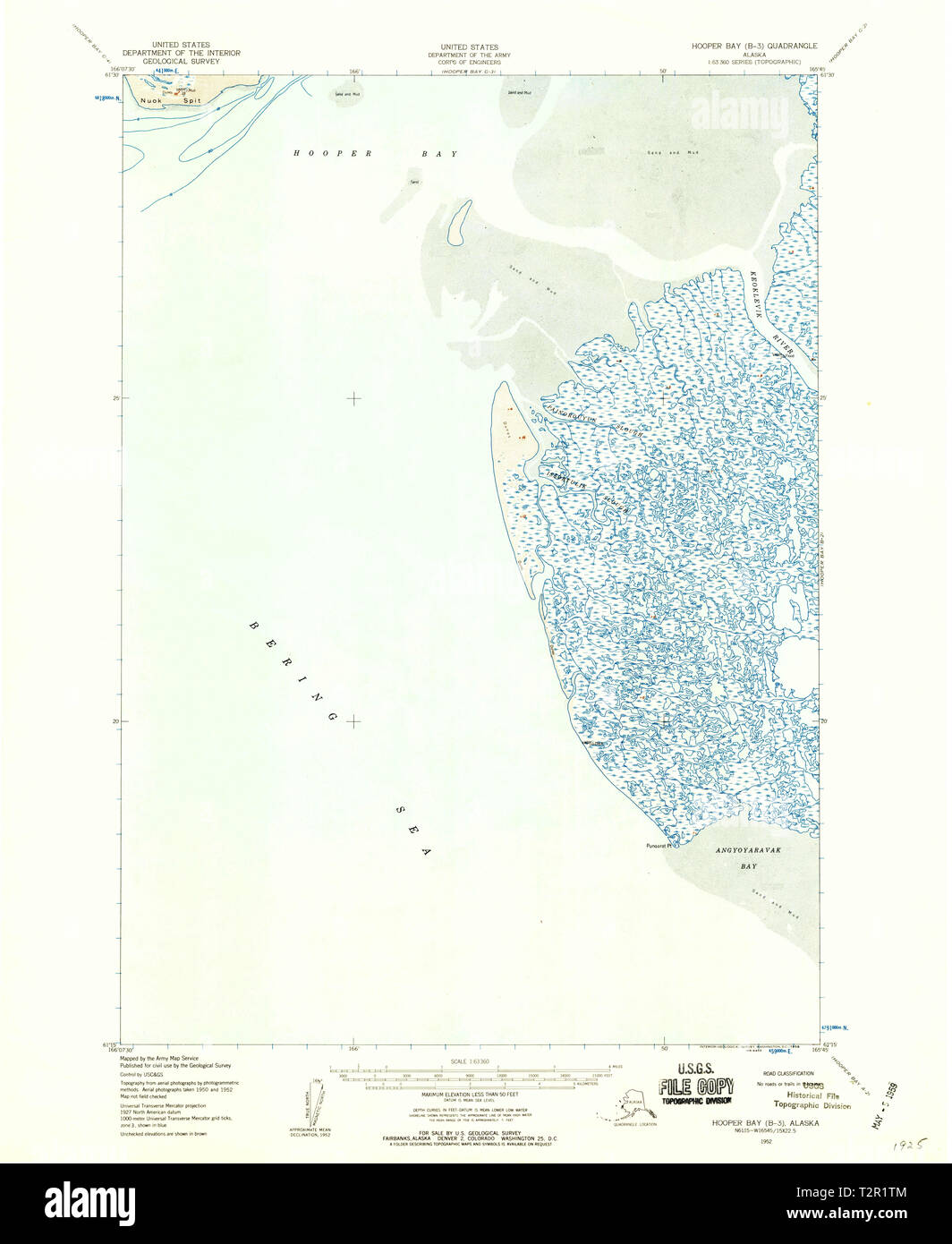 Hooper bay map hi-res stock photography and images - Alamy