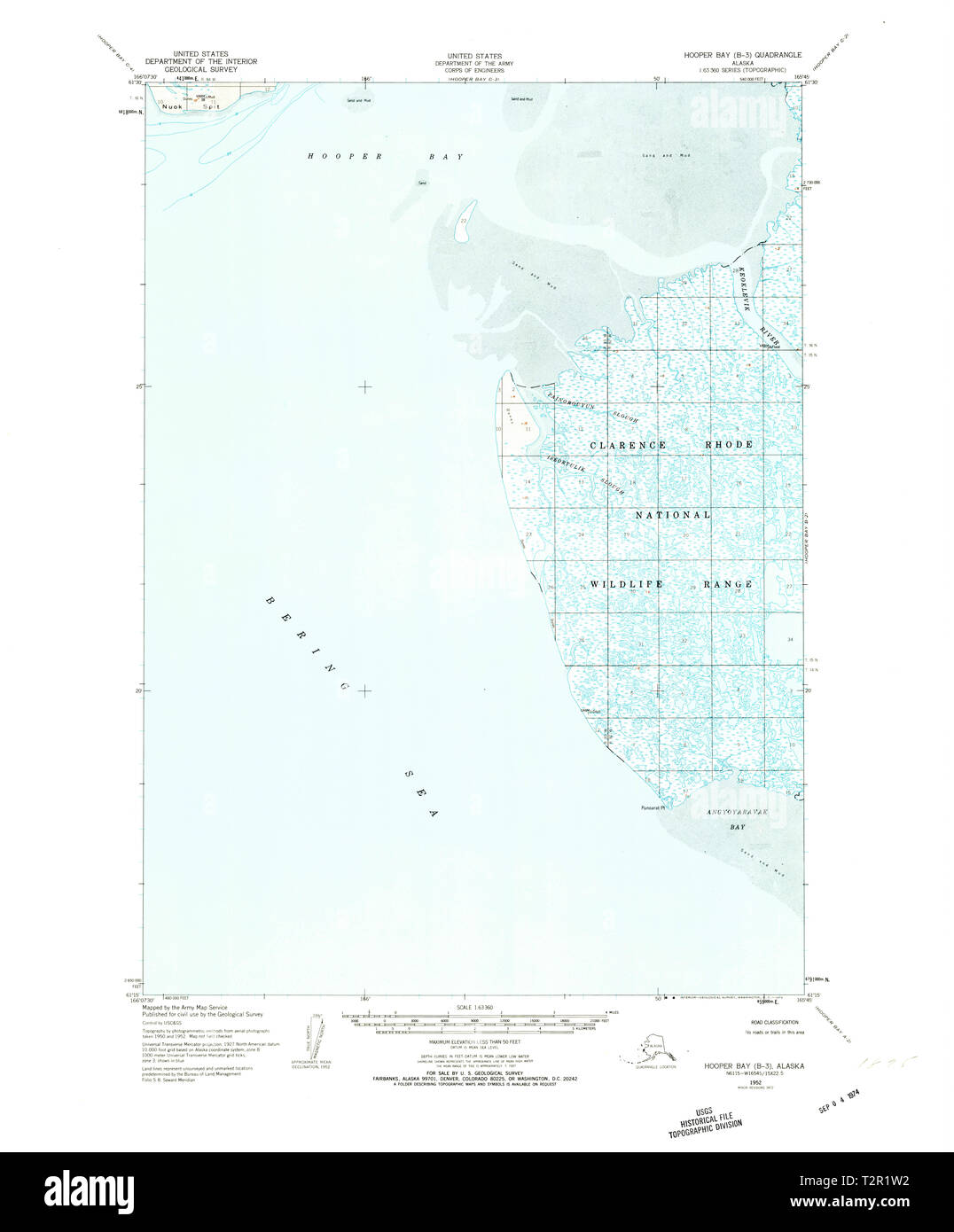 Hooper bay map hi-res stock photography and images - Alamy