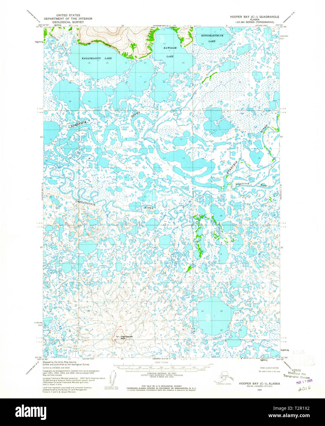 Hooper bay map hi-res stock photography and images - Alamy