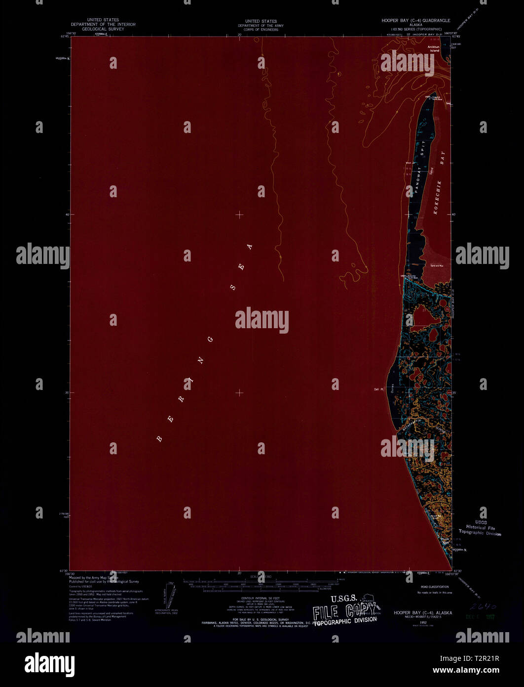 Hooper bay map hi-res stock photography and images - Alamy